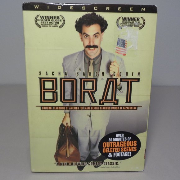 Media | Borat New Dvd Widescreen Bonus Special Features Sacha Baron ...